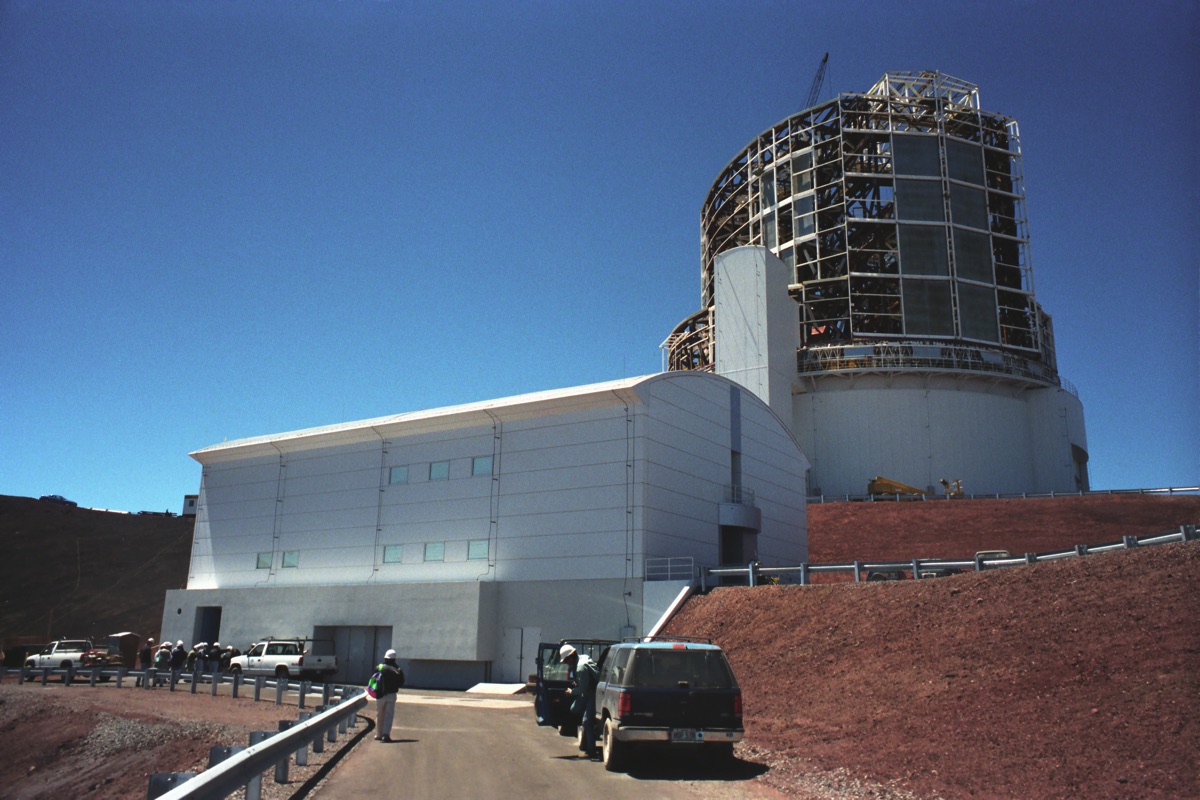 observation building and the enclosure building a little more work to ...